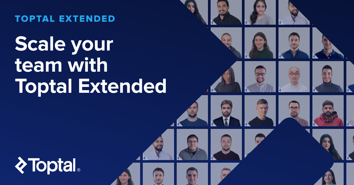 Scale your team with Toptal Extended