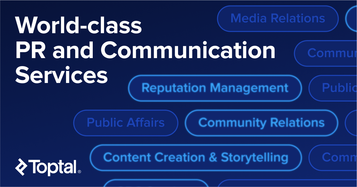 Communications Consulting | Toptal®