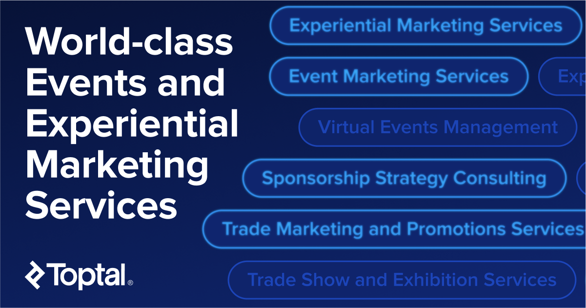 Sponsorship Consulting | Toptal®