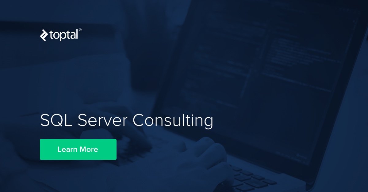 SQL Server Consulting | Toptal®