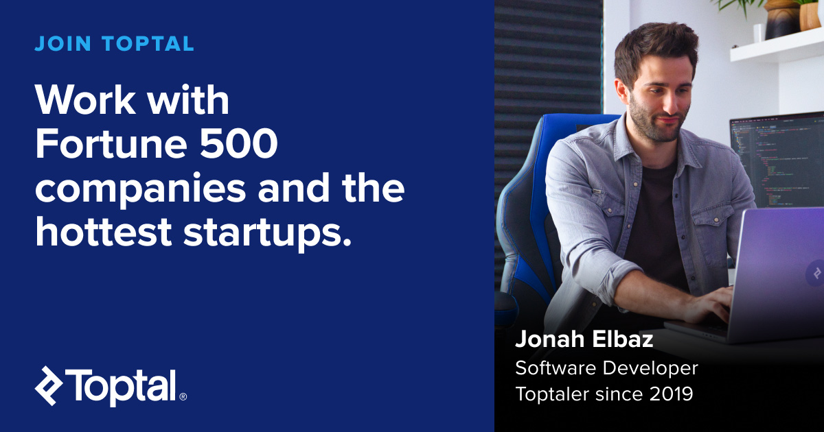 Join as a Freelancer | Toptal | Toptal®