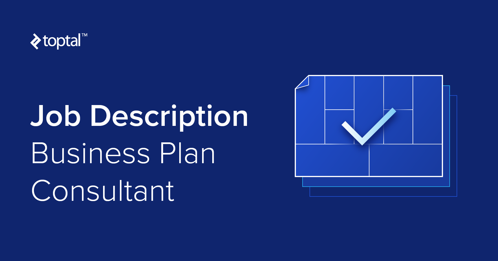 Business Plan Consultant Job Description Nov 2023 Toptal 