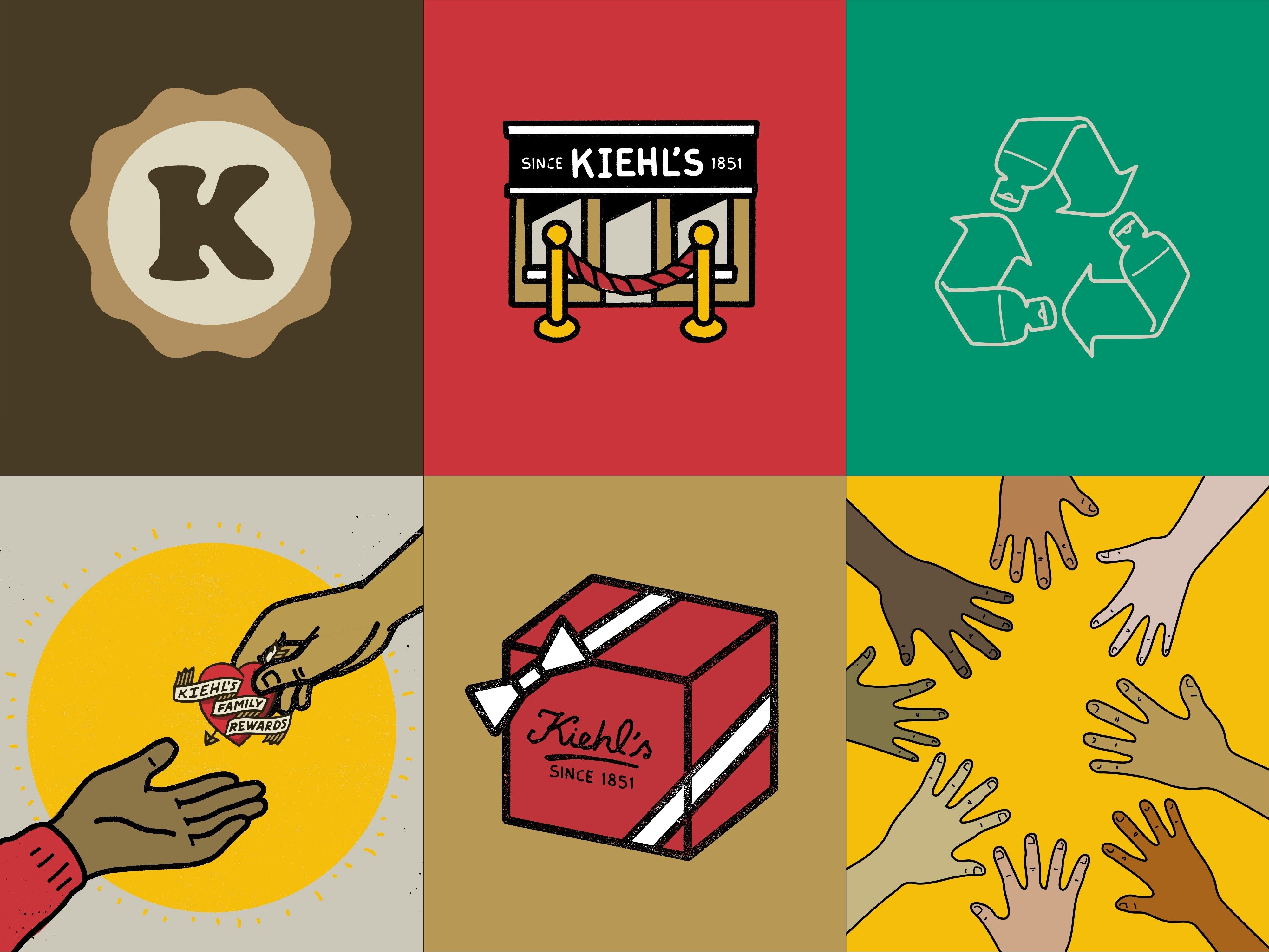 Kiehls K Logo